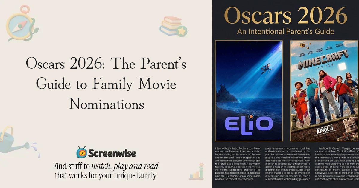 Kids Movies Nominated for Oscars 2026: The Family Guide – Guide ...